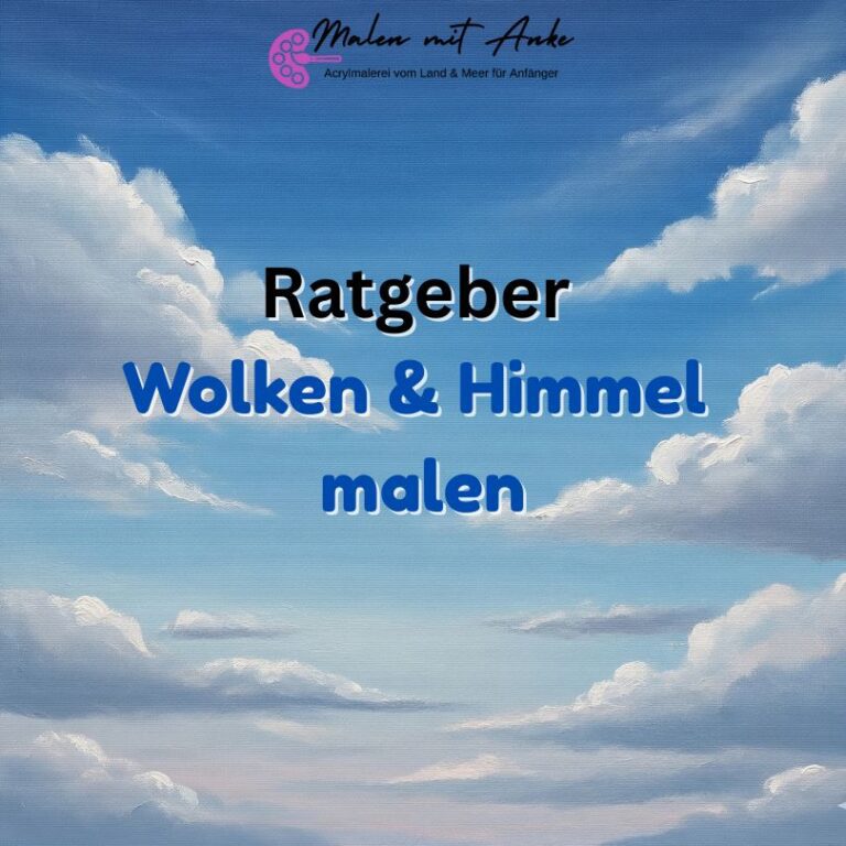 Acrylmalerei Anfänger: Wolken & Himmel malen lernen